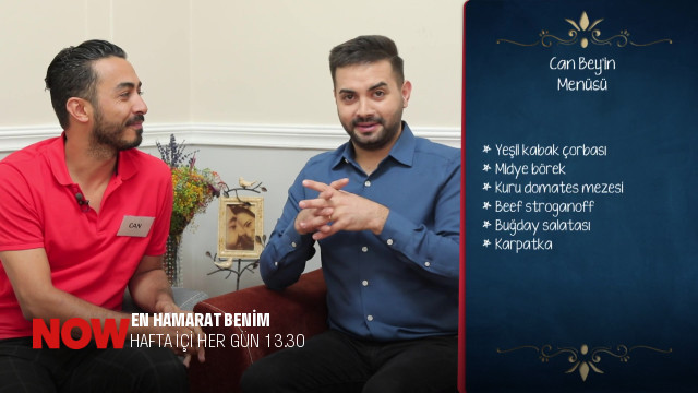 En Hamarat Benim Programı Can Bey'in iddialı menüsü... | NOW